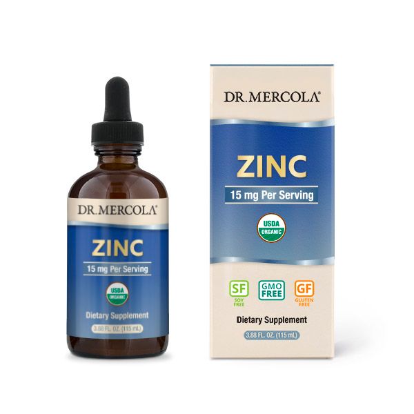 Dr Mercola - Liquid Zinc Drops 115ml – Red23 Elite Health Products