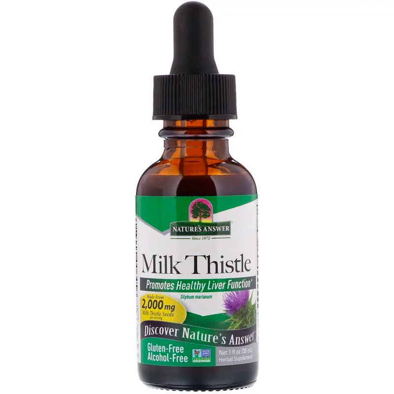 Nature's Answer - Milk Thistle Liquid Alcohol Free 30ml – Red23 Elite ...