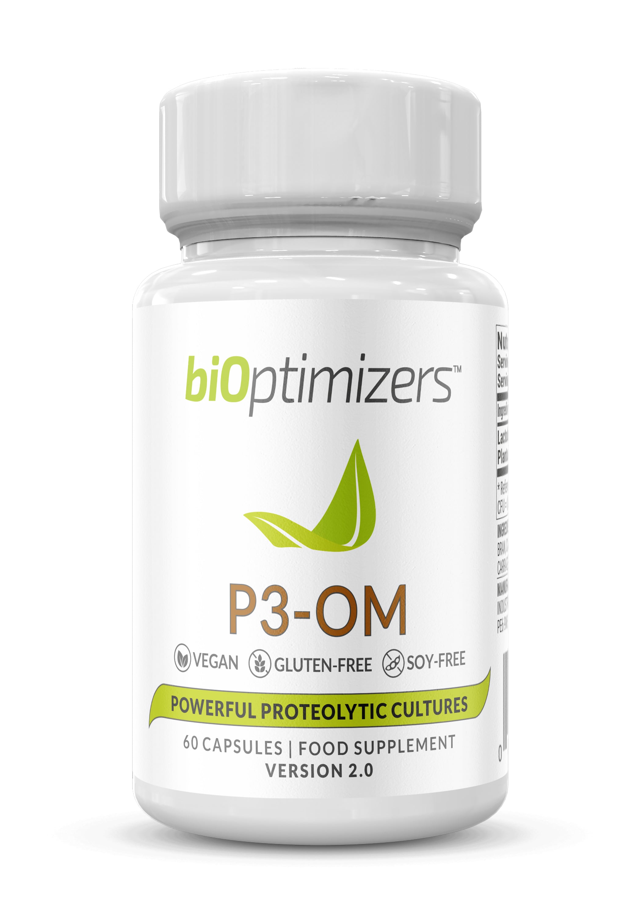BiOptimizers - P3OM - 60 Caps – Red23 Elite Health Products