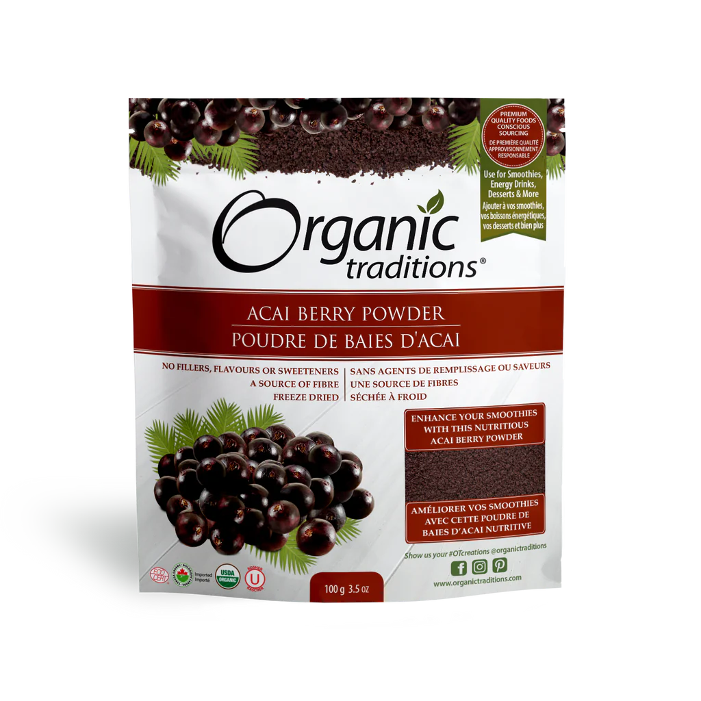 Organic Traditions - Acai Berry Powder 100g – Red23 Elite Health Products